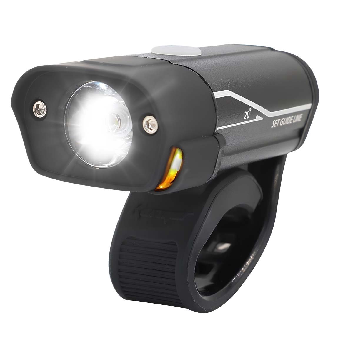 Farol de Bicicleta Absolute Planeta Bike USB 400 Lúmens - Bike Point